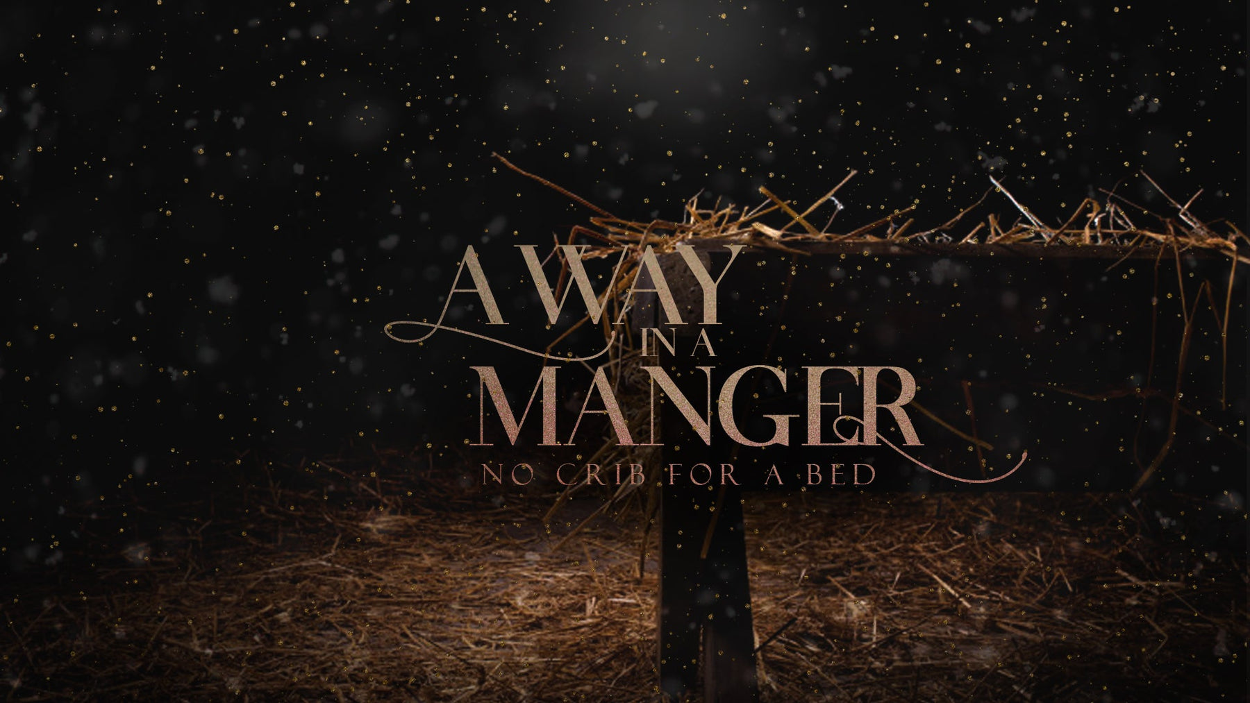 Away in a Manger – Sermon Series Graphic Package – Local Church Media